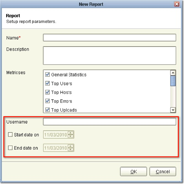 Running Reports Using Search Results In Jscape Mft Server Jscape