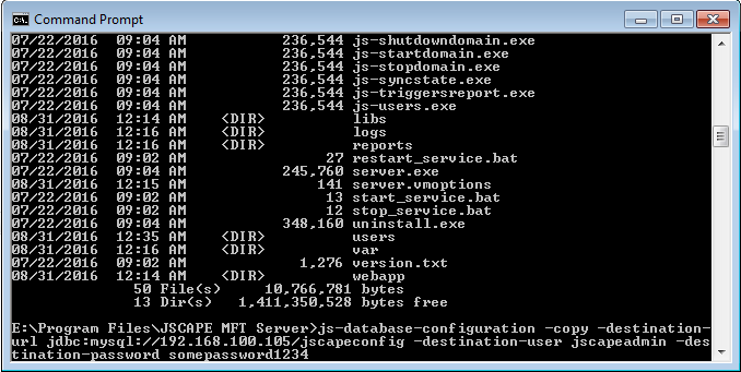 Setting Up A MFT Server HA Cluster With A Shared RDBMS As Global Datastore | JSCAPE